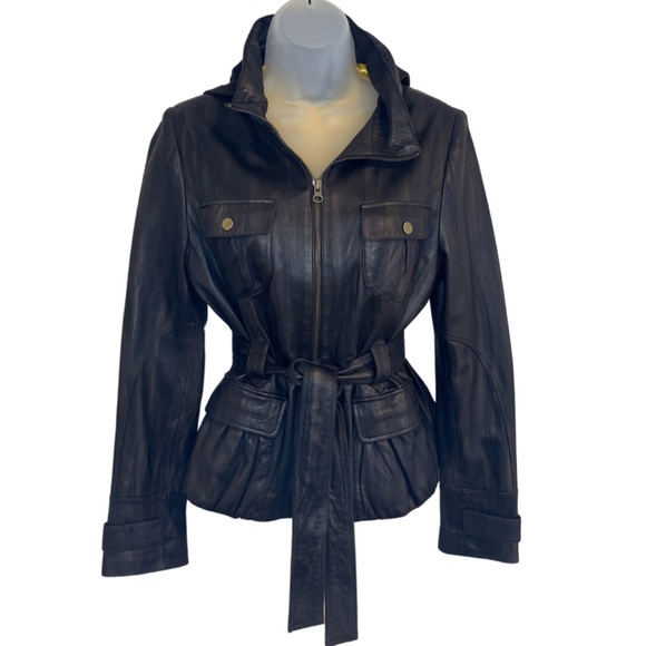 Identify | Jackets & Coats | Identify Leather Jacket | Poshmark